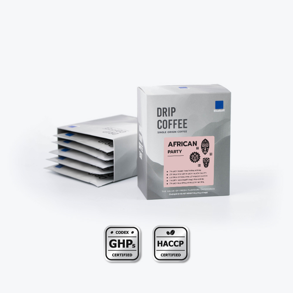 Drip Bag Set: African Party - Bluekoff : Good Coffee Maker