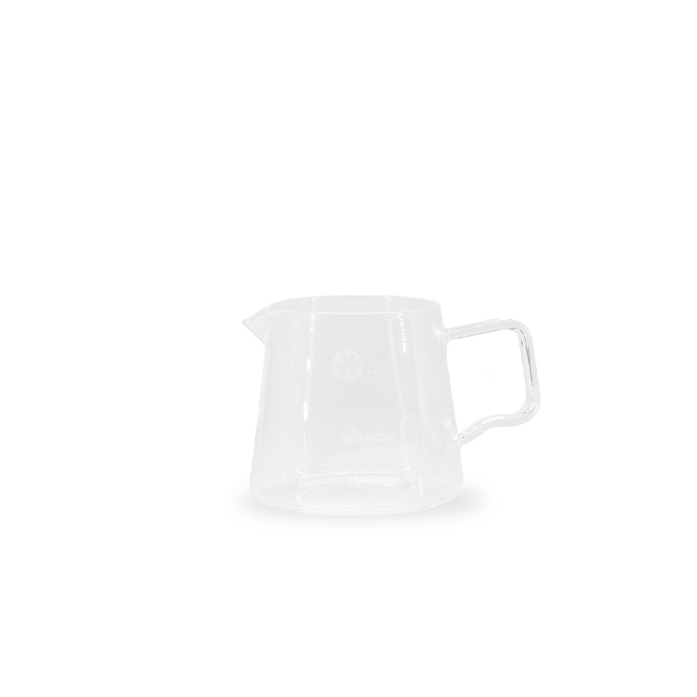 Akirakoki Oval Glass Server 360 ml. - Bluekoff : Good Coffee Maker